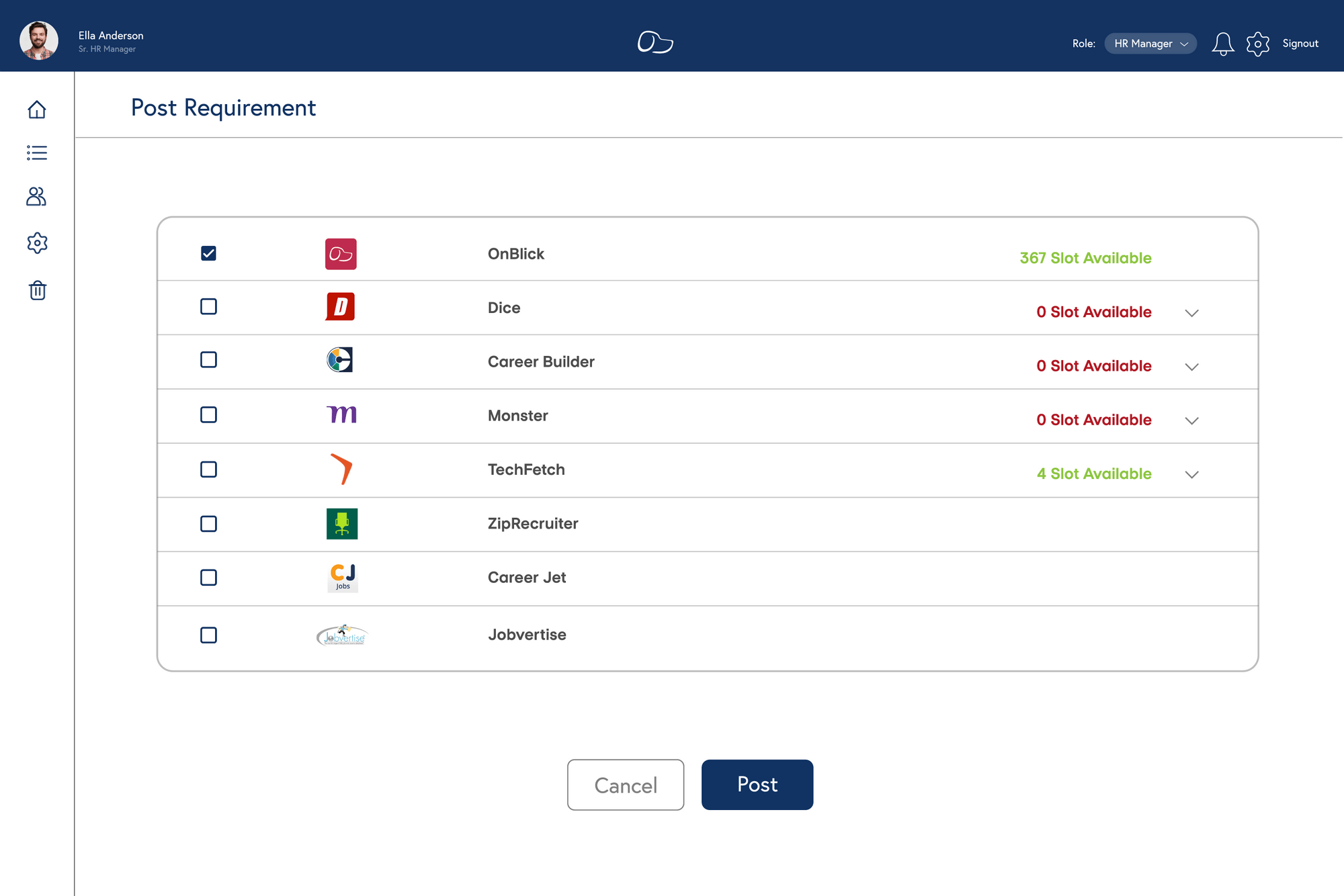 OnBlick Applicant Tracking System: Smarter & Faster Hiring