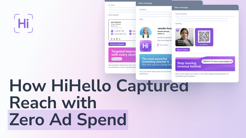 Meet the HiHello Web App - HiHello