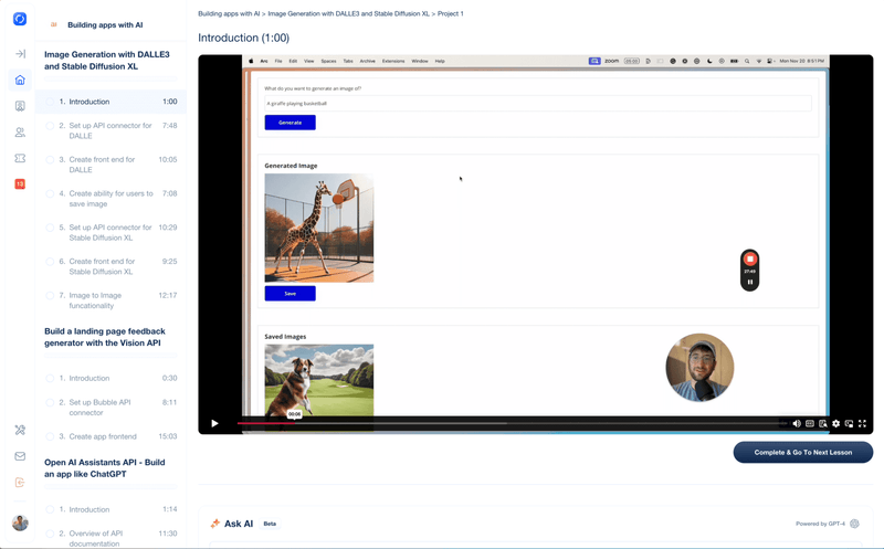 Build AI Apps with No-Code - Learning Track