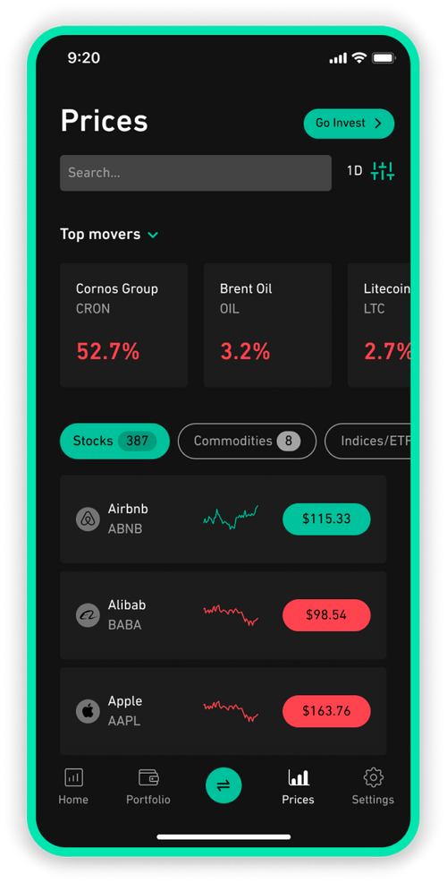 Change: Invest & Trade With One Super App