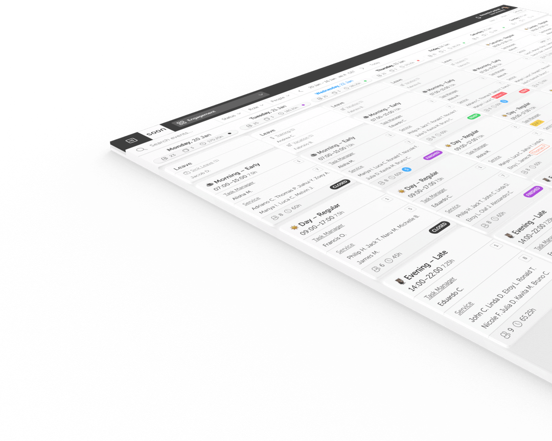 Soon | The AI-First Workforce Management Software
