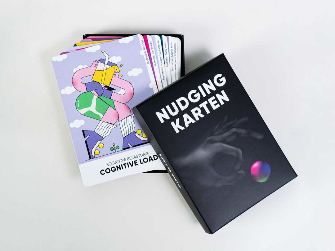 Nudging Karten: Nudging Strategien / Beispiele auf 24 Karten
