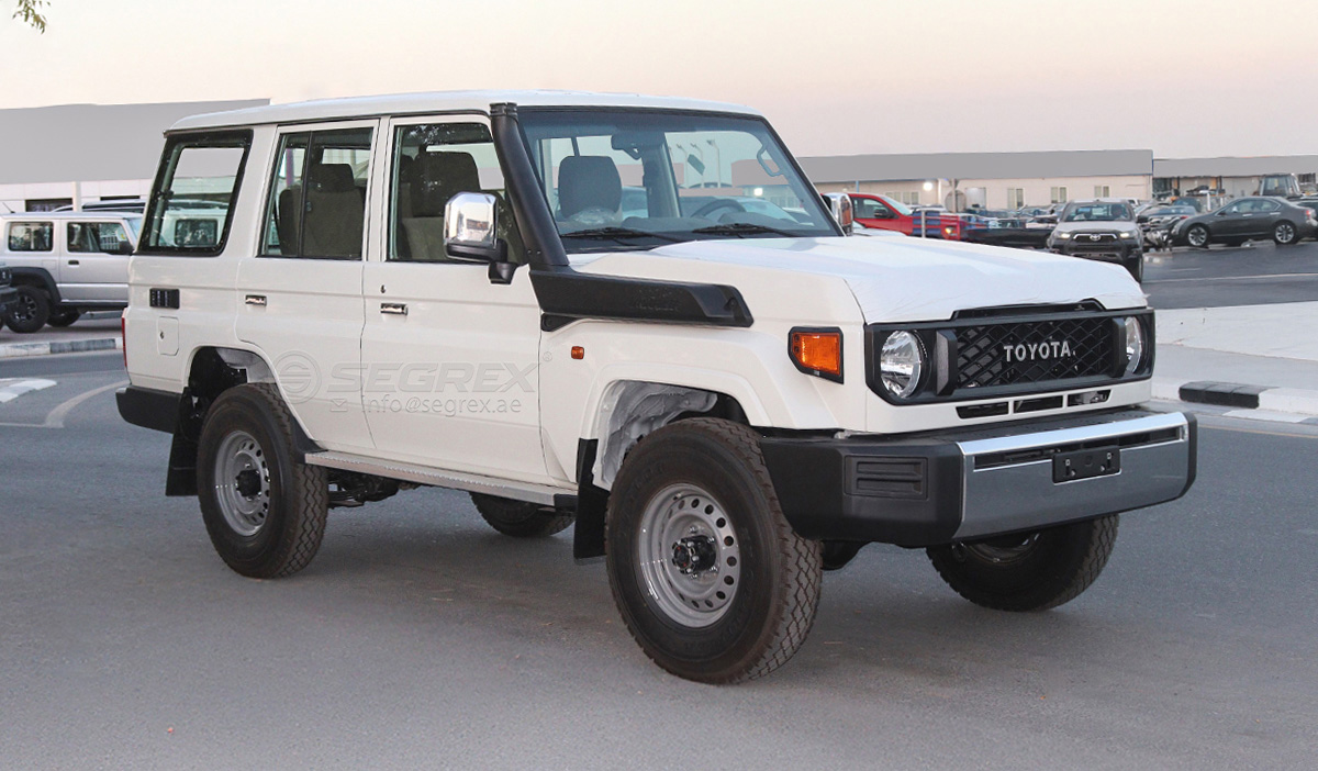 2025 Toyota LC76 for export from Dubai and Antwerp.