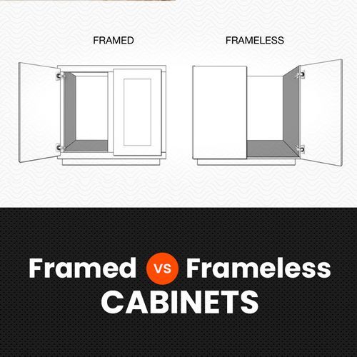 Framed vs Frameless Cabinets: Pros, Cons & Comparison