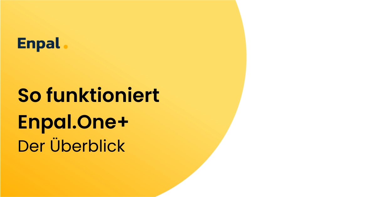 Wie funktioniert der Stromhandel mit Enpal.One+?