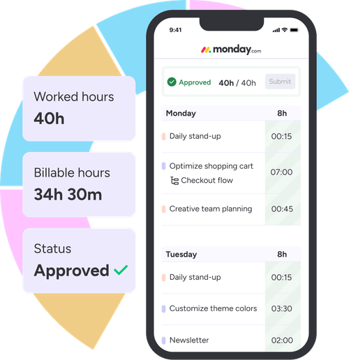 Tracket | Time tracking in monday.com