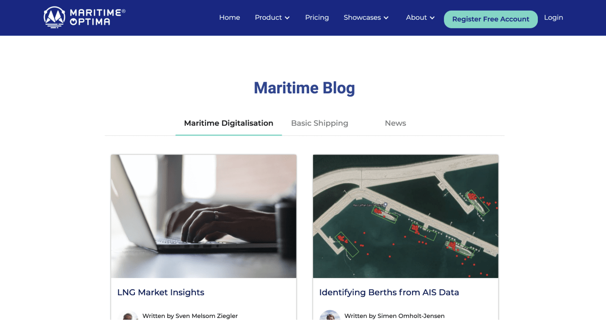Insights | Maritime Optima