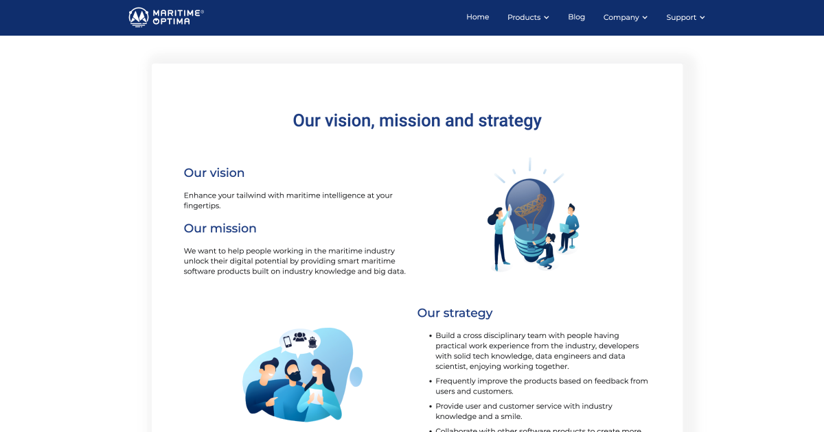 About Us | Maritime Optima