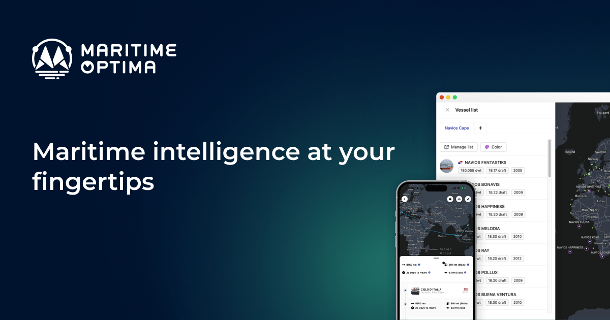 Maritime Optima: Maritime intelligence at your fingertips