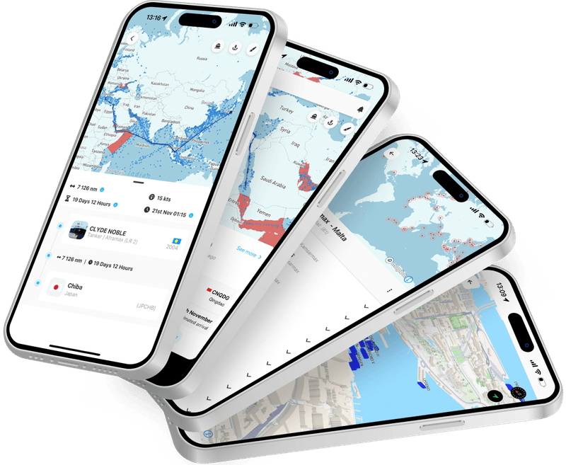 Live Vessel Positions