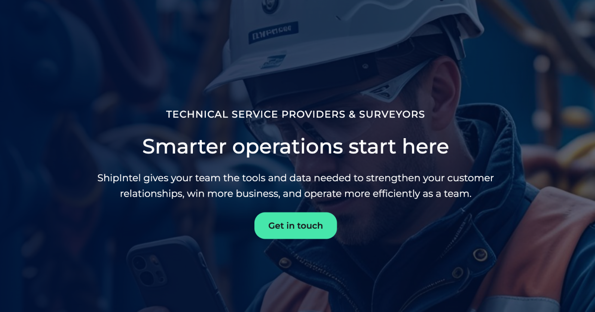ShipIntel for Technical Ship Management