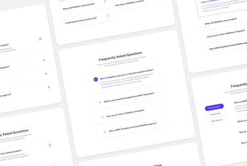 The ultimate Webflow Library | Elements by BRIX Templates