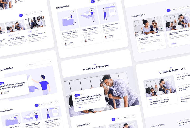 The ultimate Webflow Library | Elements by BRIX Templates
