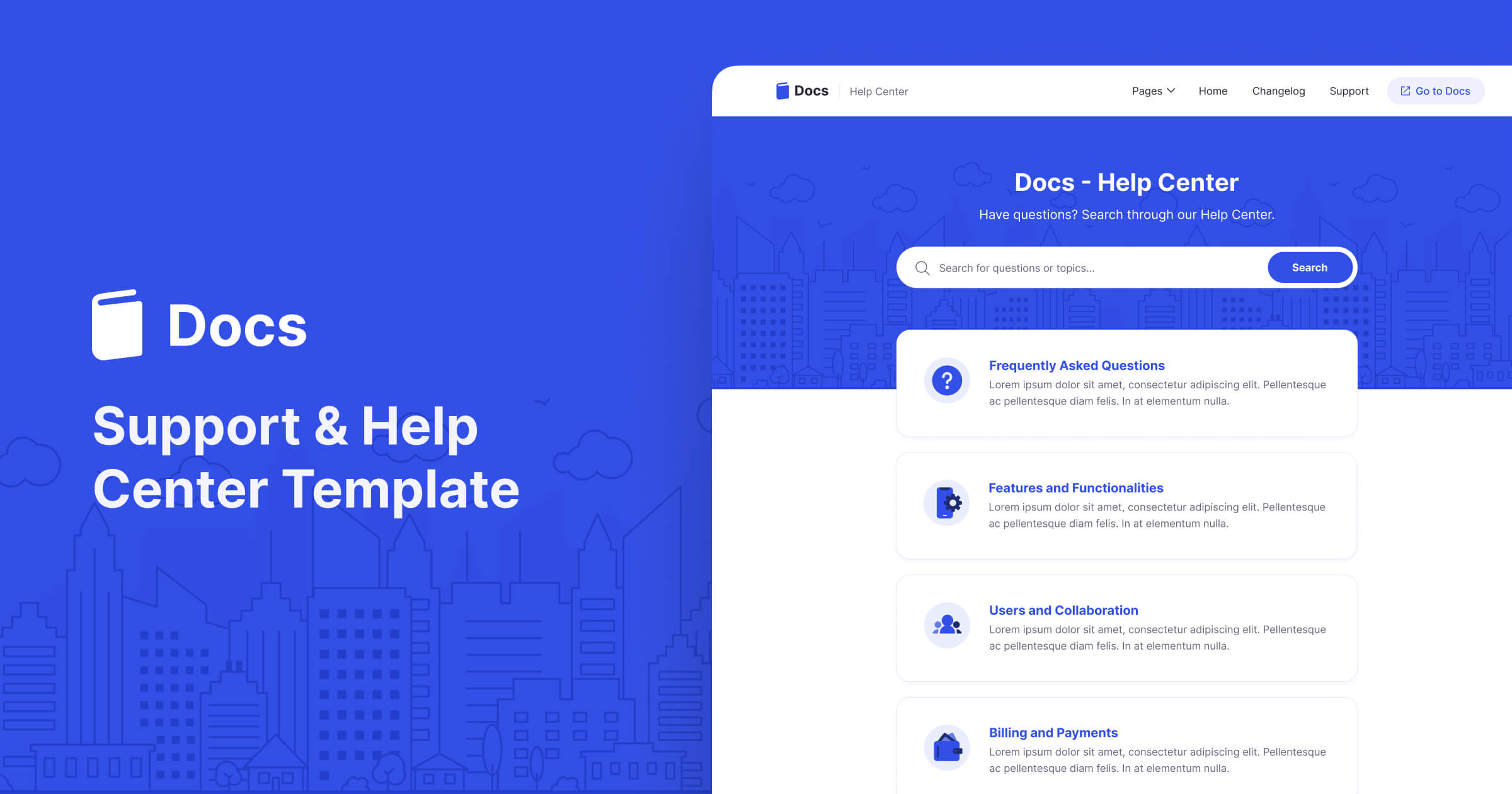 Support & Help Center Webflow Template - Docs | BRIX Templates