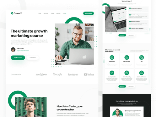 10+ Education Webflow Templates | BRIX Templates