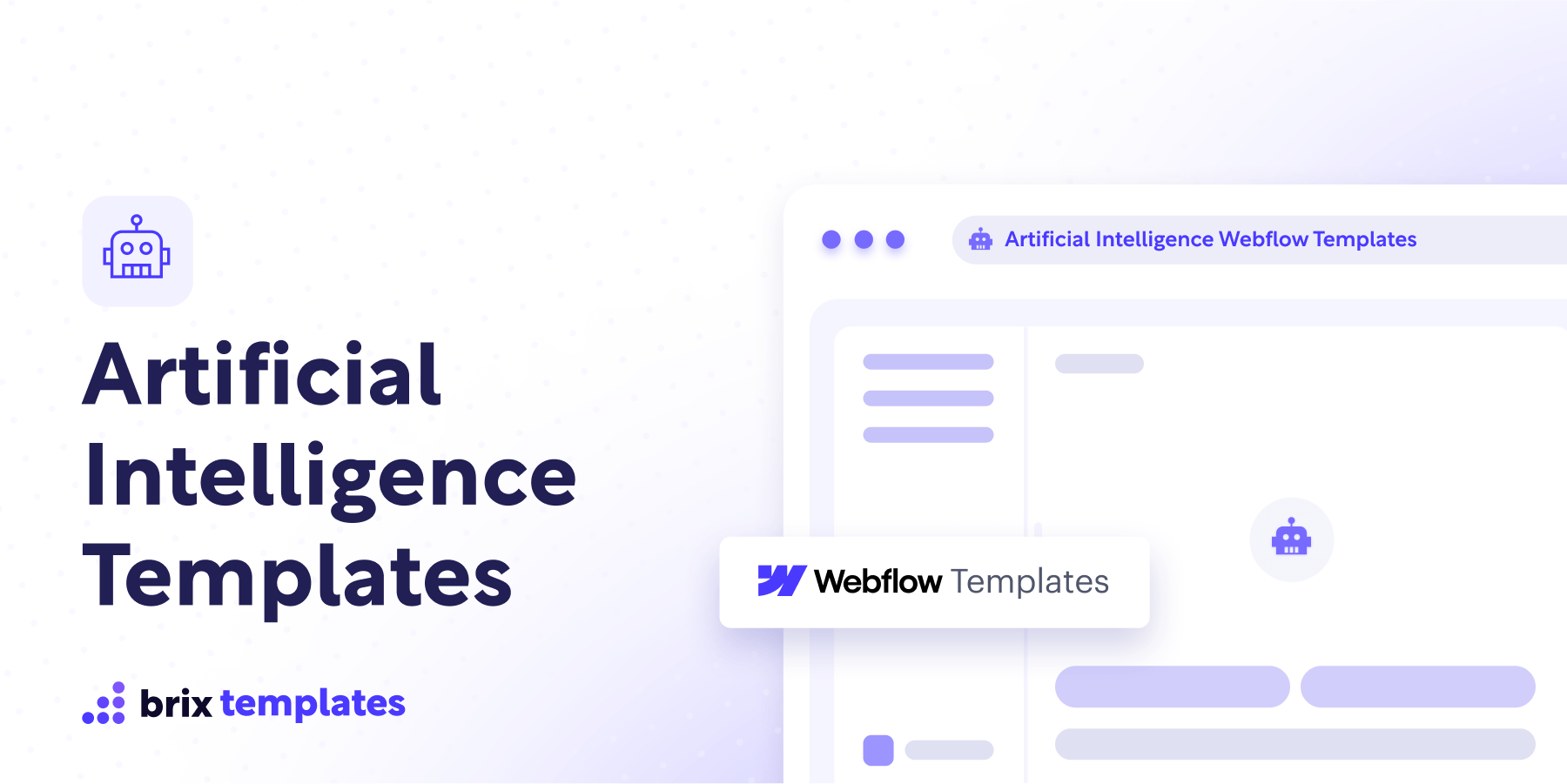 9+ Artificial Intelligence Webflow Templates | BRIX Templates