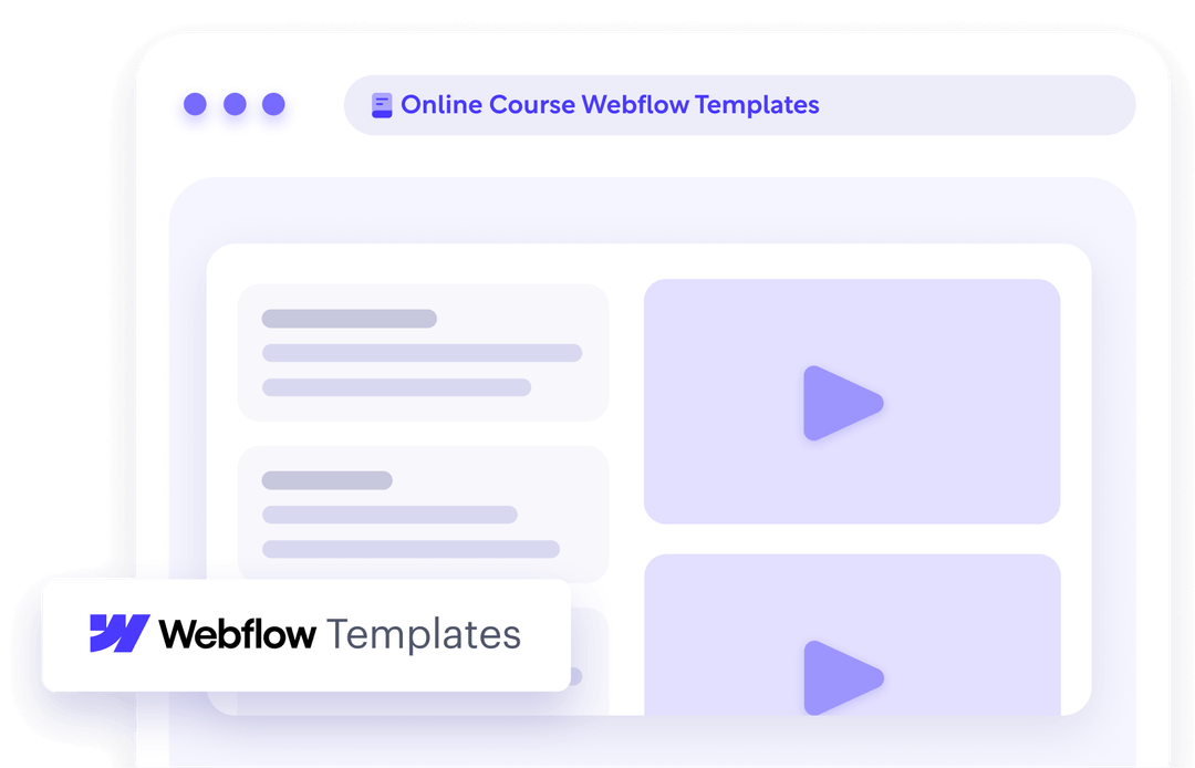 11+ Online Course Webflow Templates | BRIX Templates
