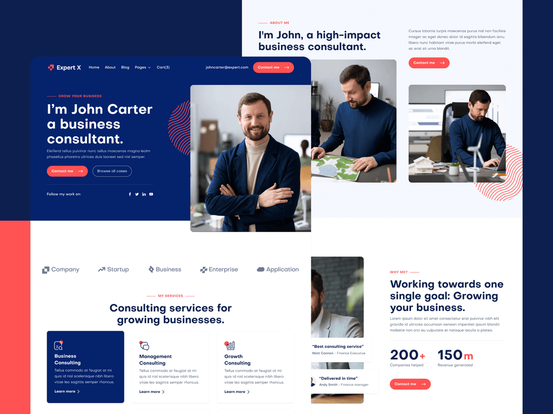 21+ Coach Webflow Templates | BRIX Templates