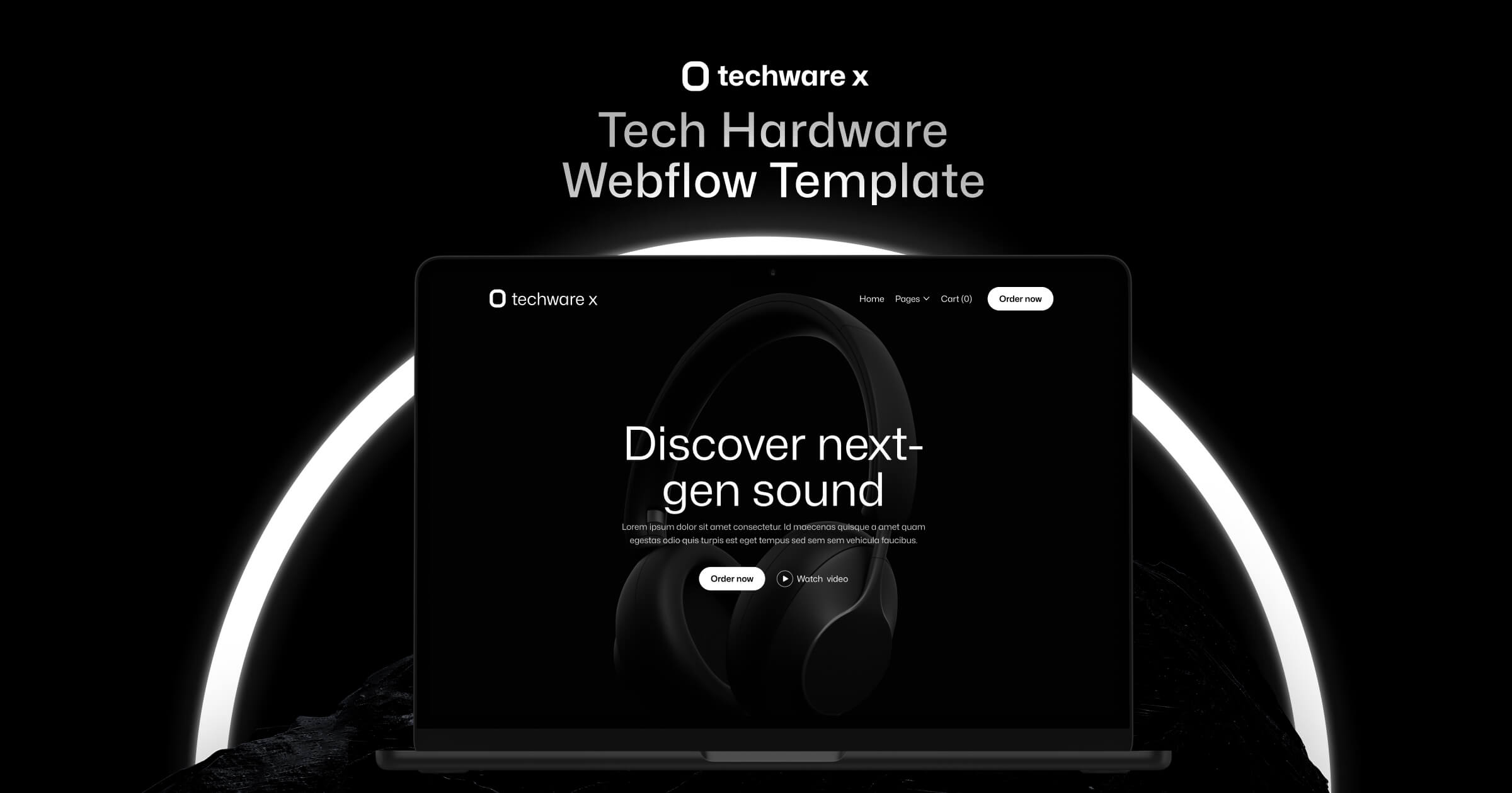 Tech Webflow Template - Techware X | BRIX Templates
