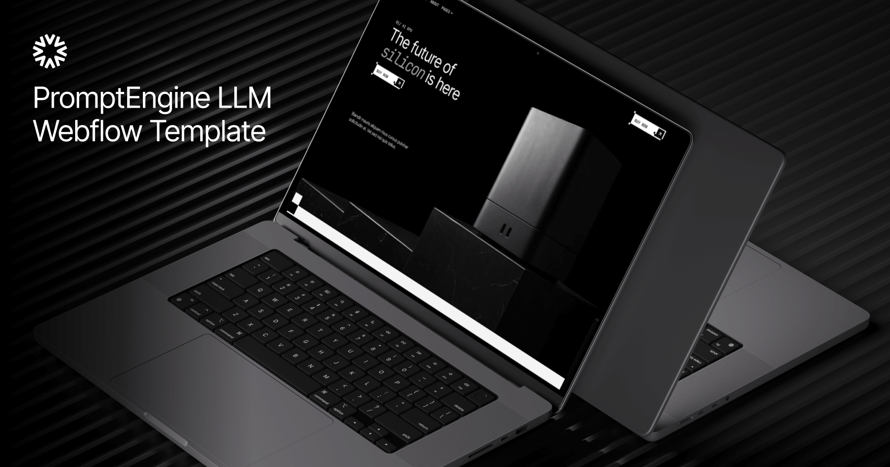 LLM AI Webflow Theme - PromptEngine | BRIX Templates