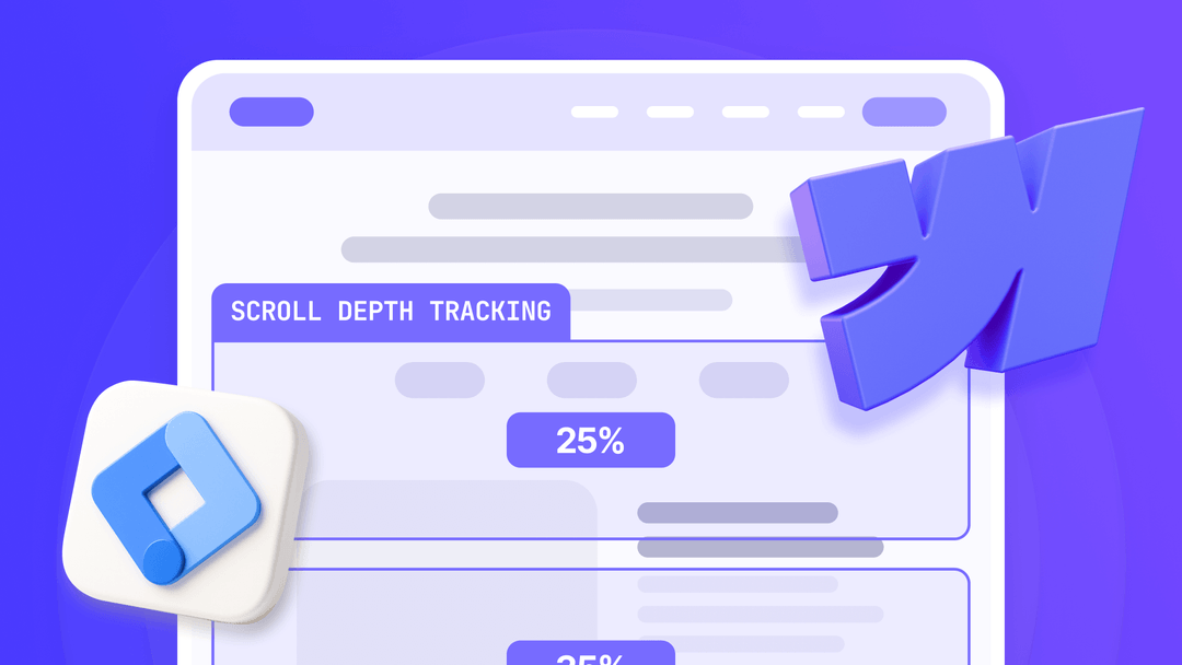 How to set up scroll depth tracking in Webflow with GTM | BRIX Templates