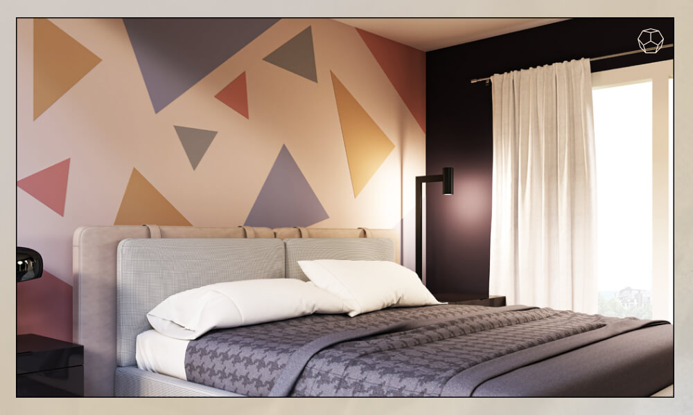 26 Colorful and Creative Accent Wall Ideas
