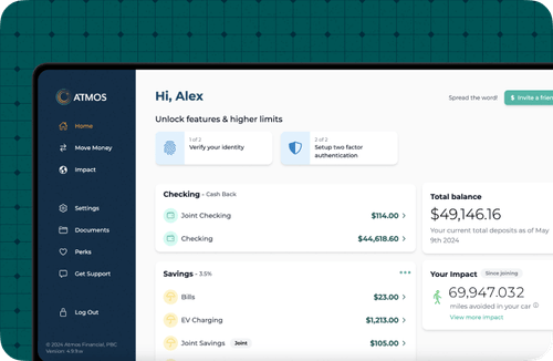 Atmos Financial | Climate fintech offering checking, savings & solar ...