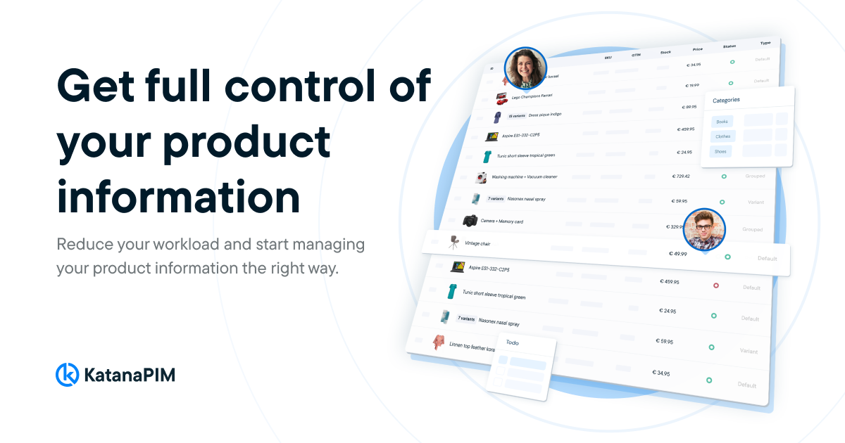 The easy to use PIM tool for ecommerce | KatanaPIM