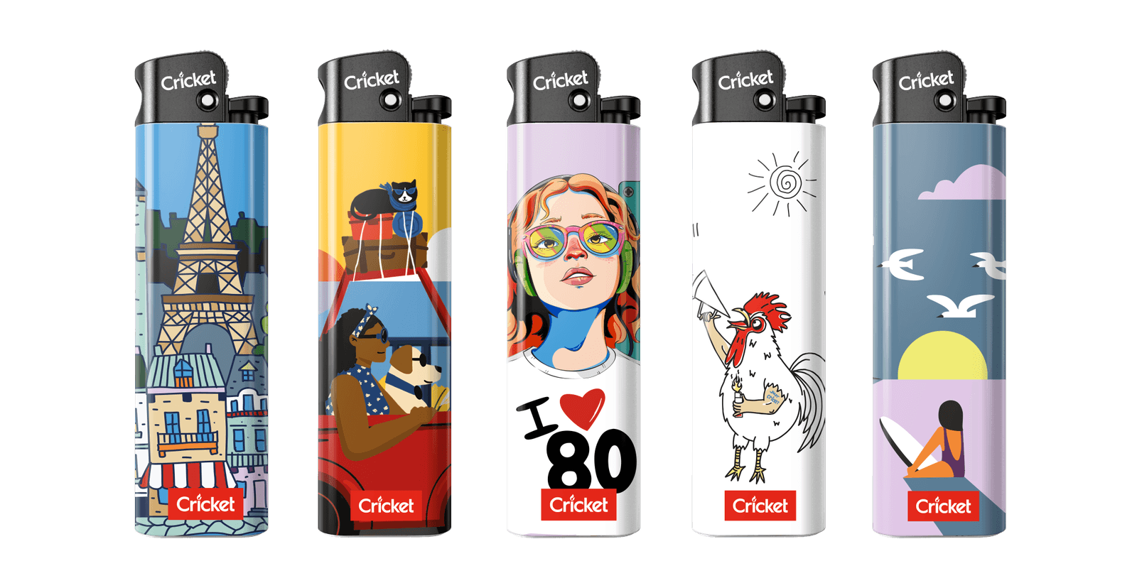 Korek api Cricket | Jenis & Hasil Akhir | Produk Kami