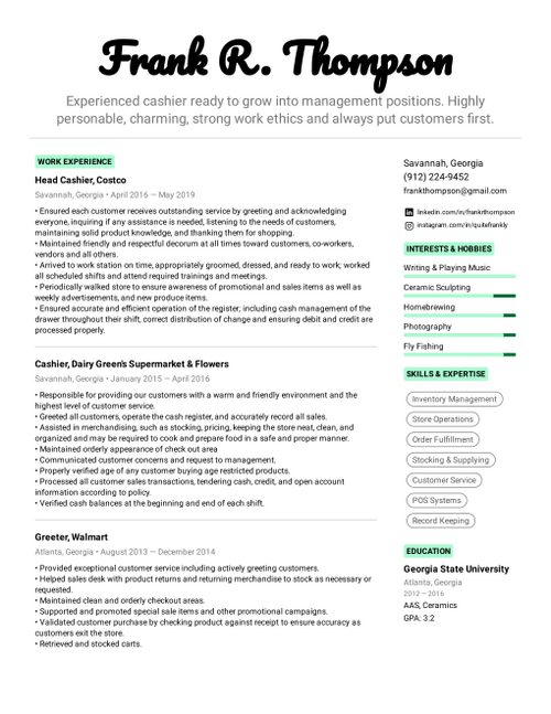 PDF Resume Templates & Formats for 2025 | Easy Resume