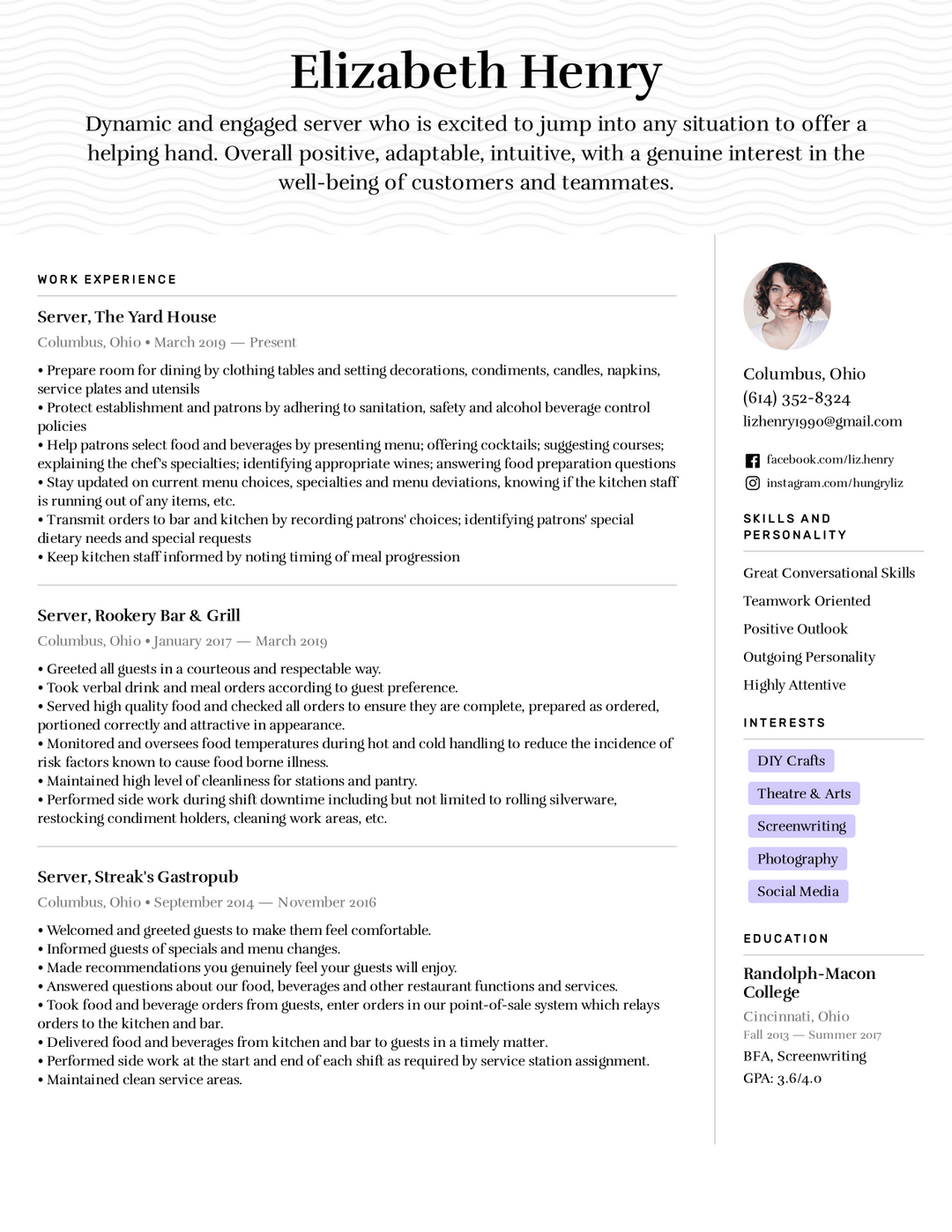 Reverse Chronological Resume Templates & Formats for 2025 | Easy Resume