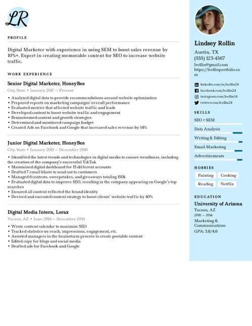 Printable Resume Templates & Formats for 2025 | Easy Resume