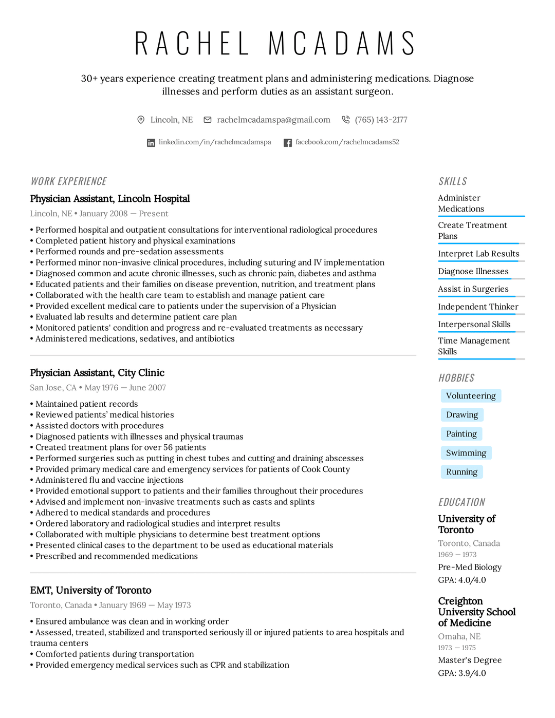 Modern Resume Templates & Formats for 2025 | Easy Resume