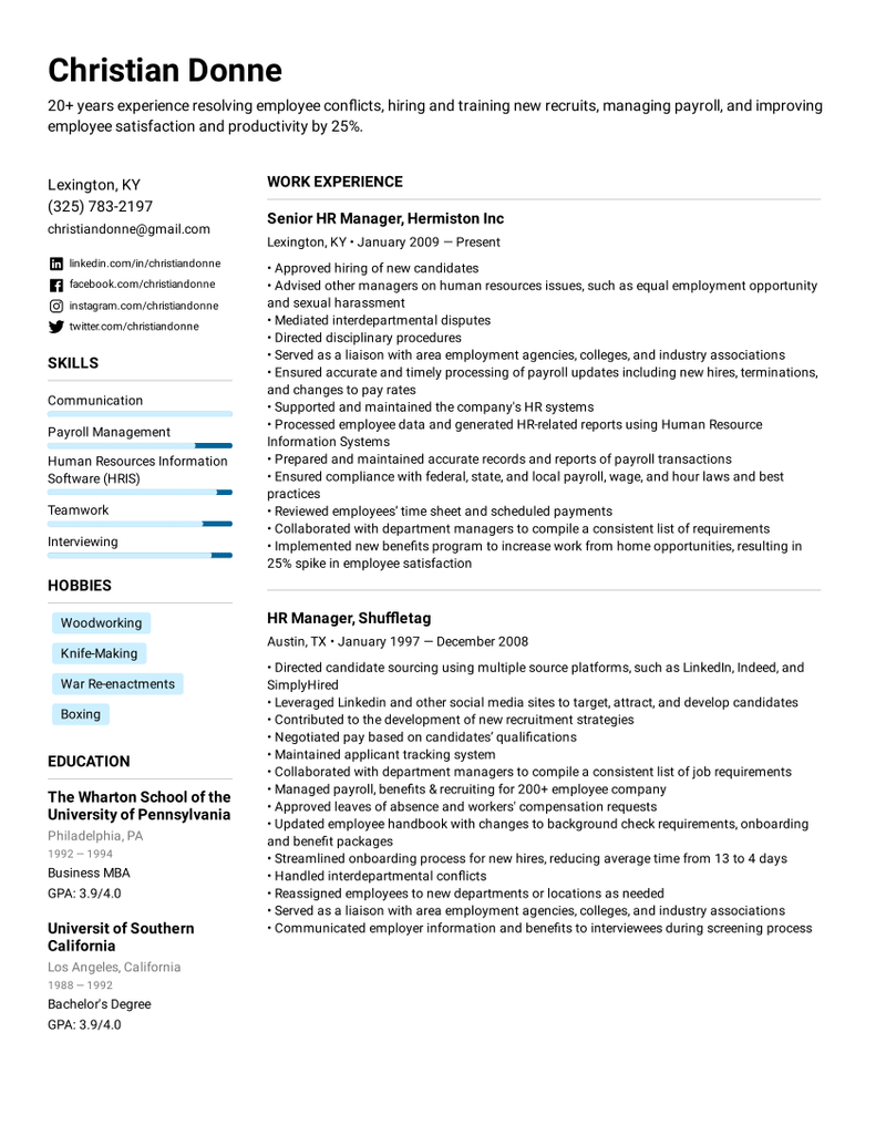 ATS-Friendly Resume Templates & Formats for 2025 | Easy Resume