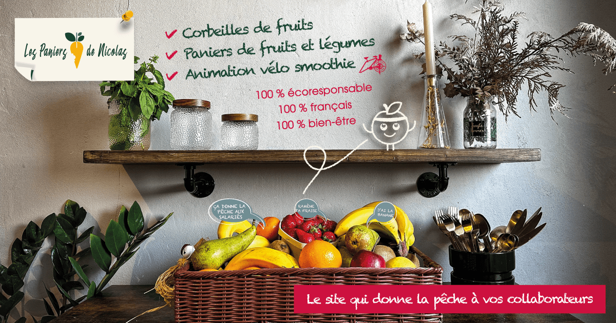 Livraison fruits au bureau | Paniers de Nicolas | Lyon