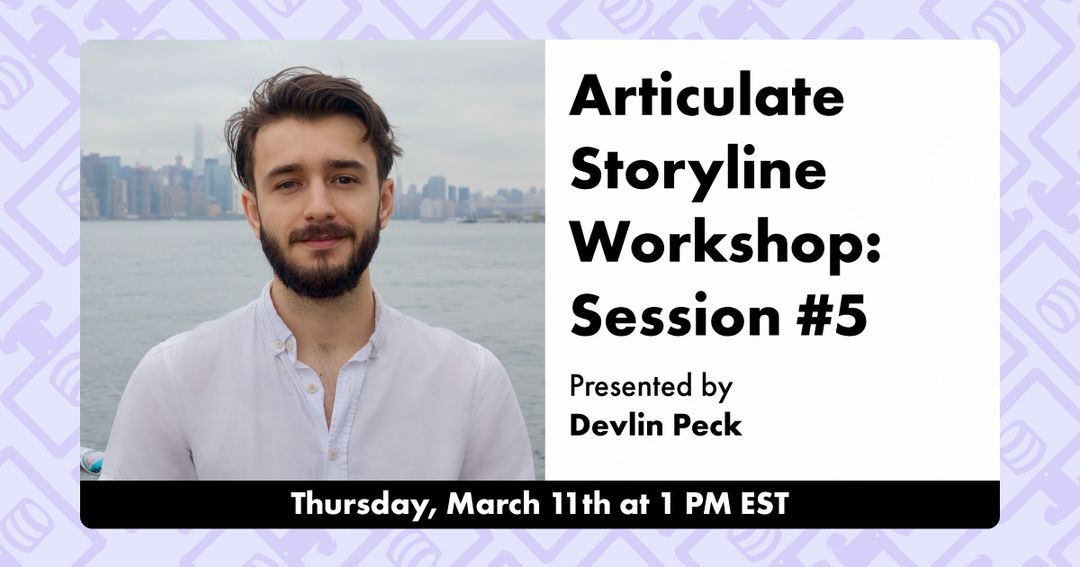 How to Create a Custom Menu in Articulate Storyline 360 | Devlin Peck