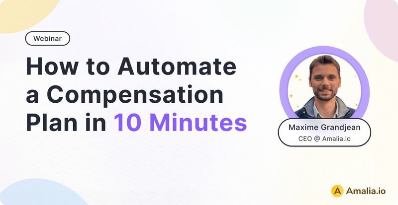 How to Automate a Compensation Plan in 10 Minutes | Sales Compensation ...