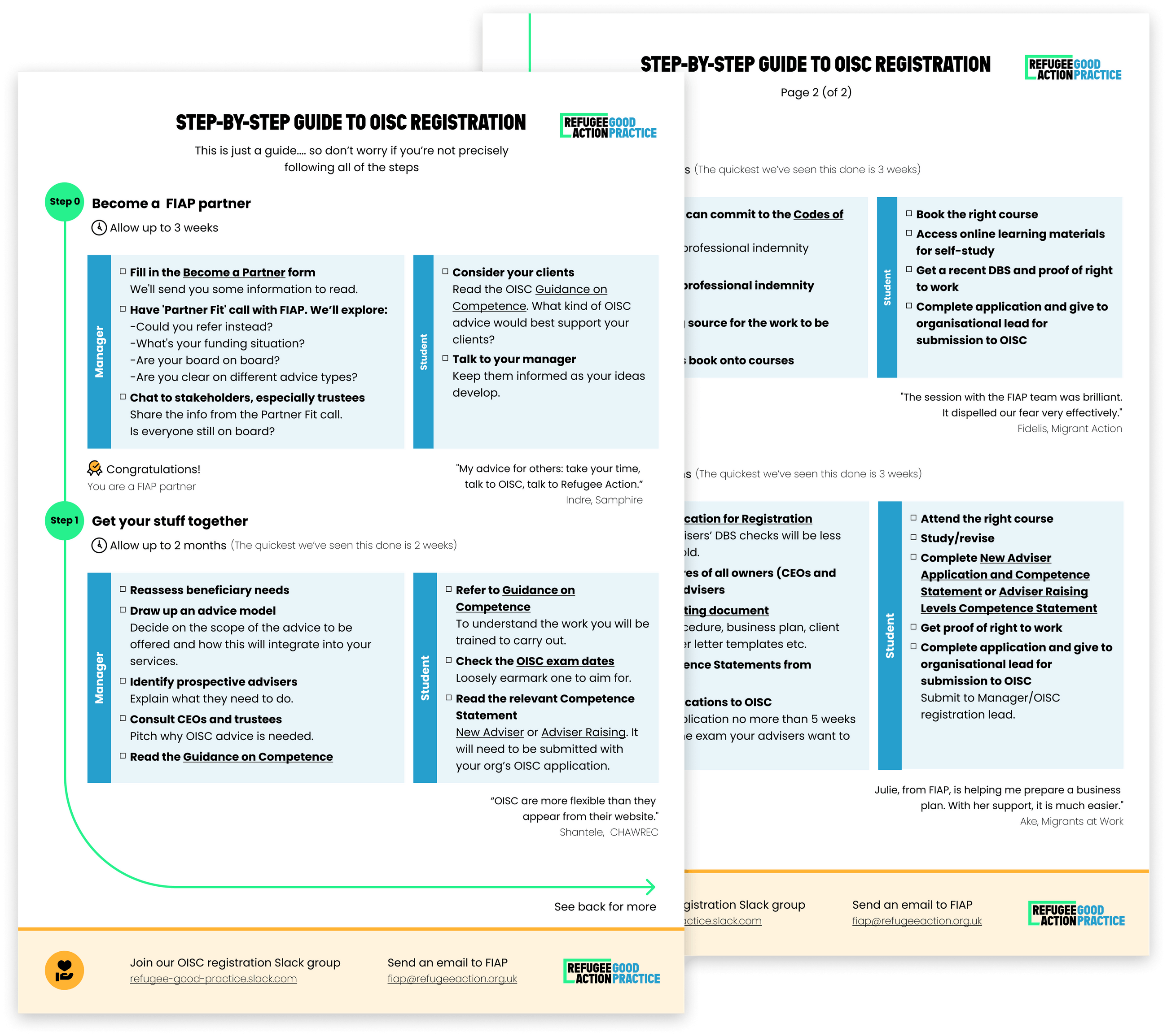 OISC registration support