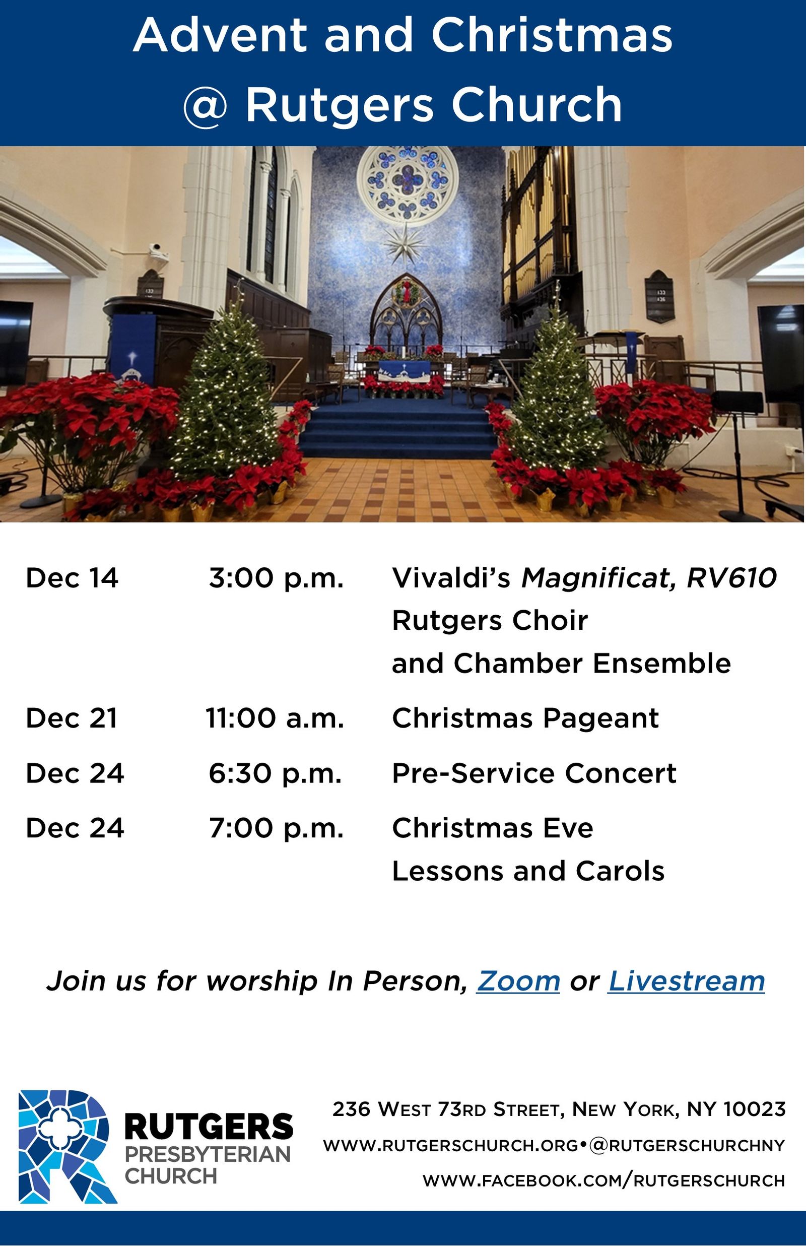2025 Advent at Rutgers - Rutgers Church Events