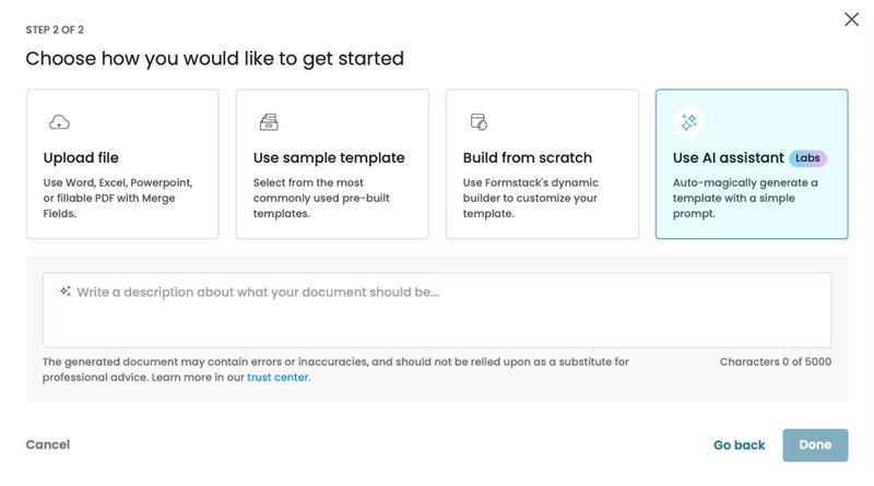 AI-Powered Document Generation | Formstack