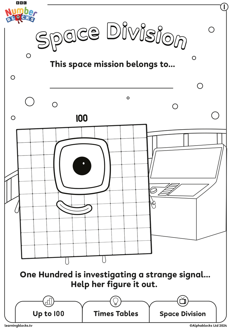 Numberblocks | Episodes | Space Division