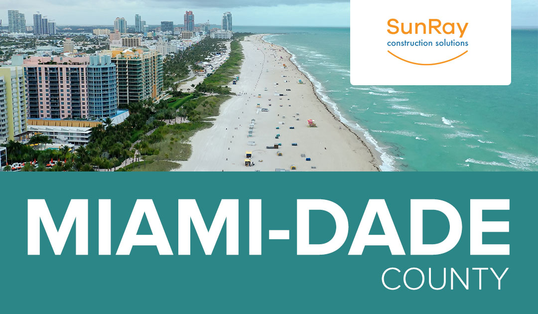 Miami-Dade County e-Recording of construction documents with SunRay