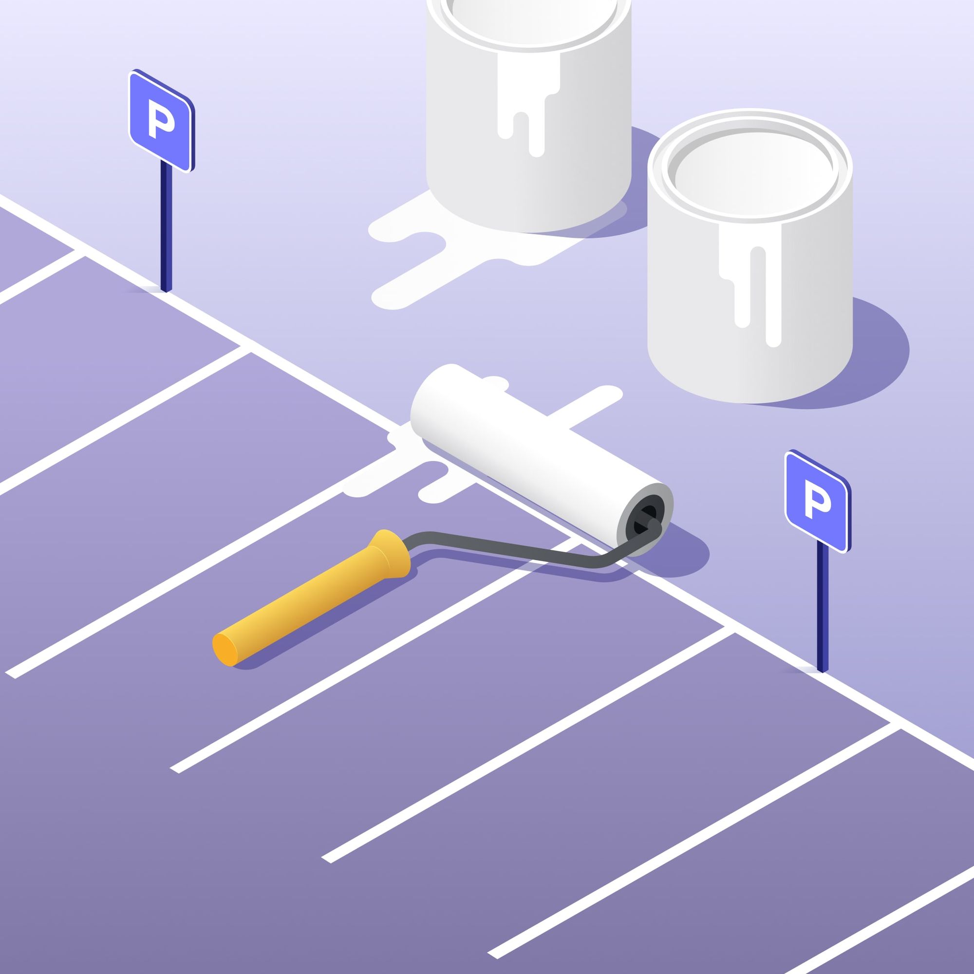 A complete guide: Restriping your parking lot | Parkade