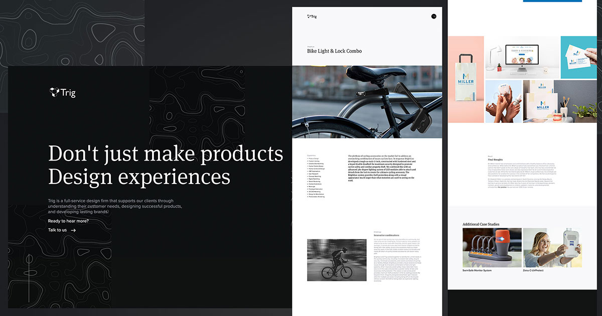 EXPLORE, PROTOTYPE, BUILD with Trig