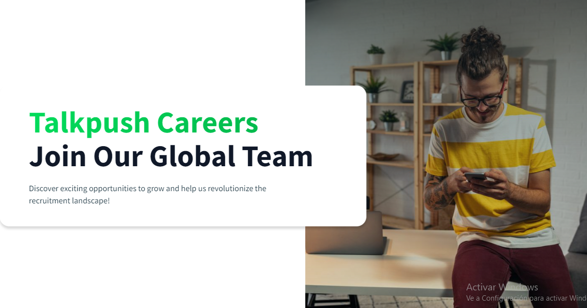 Talkpush Careers Join Our Global Team | Talkpush