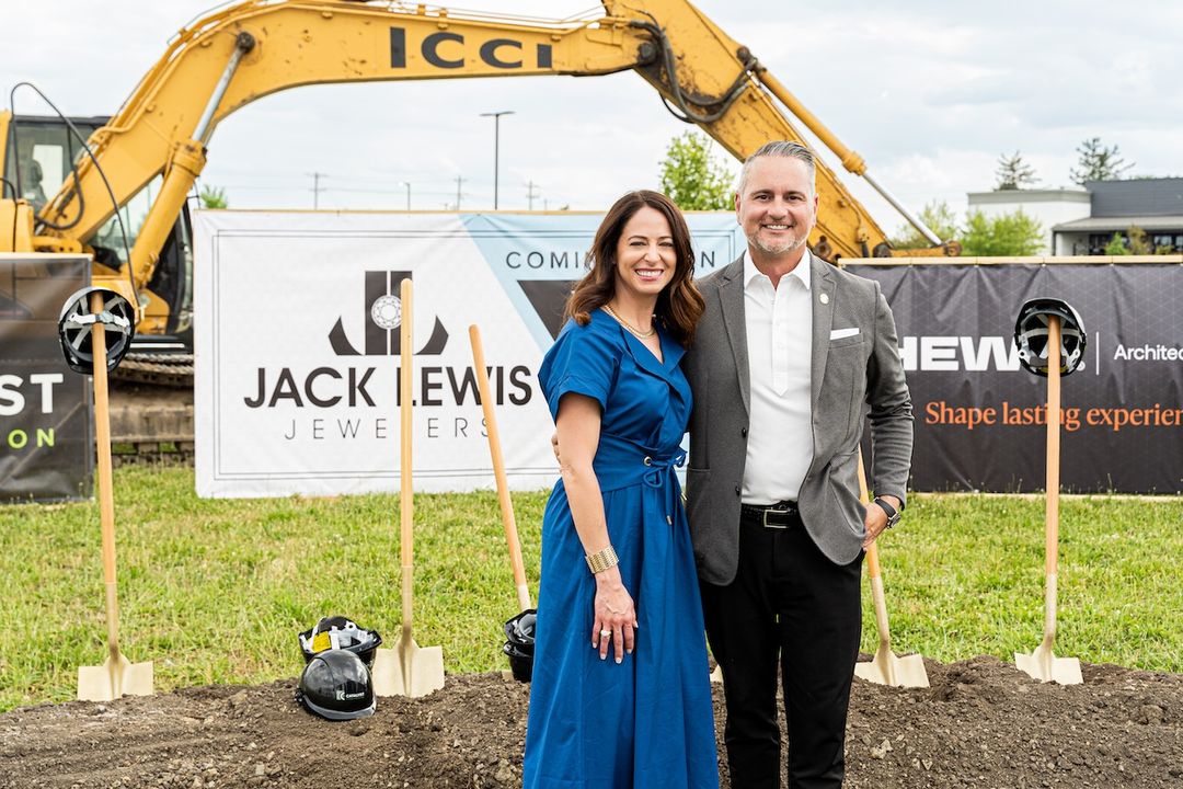 Jack Lewis Jewelers owners Missy Ranney and John Carter pose at the ...