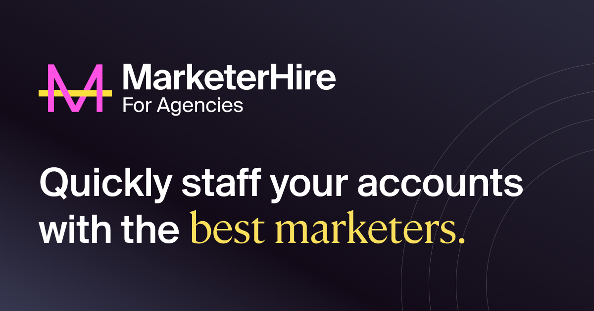 Quickly Staff Agency Accounts On-Demand | MarketerHire
