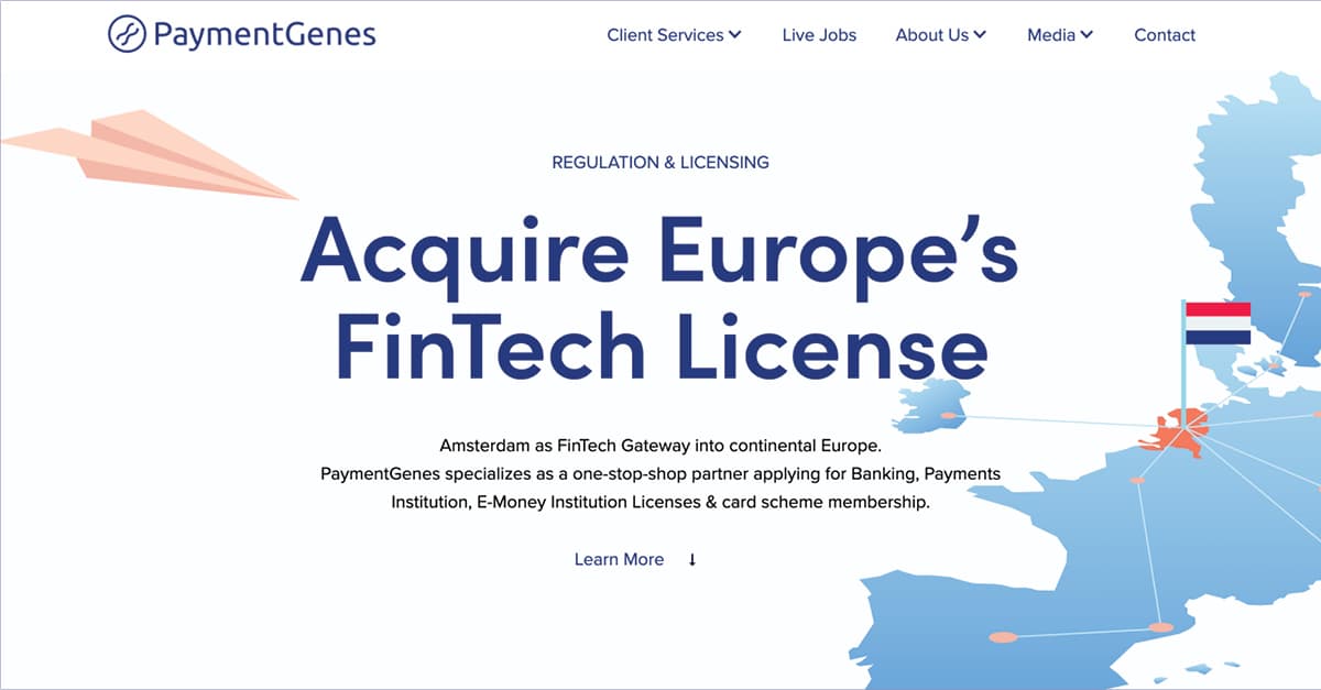FinTech & Banking License in 28 EU States - PaymentGenes