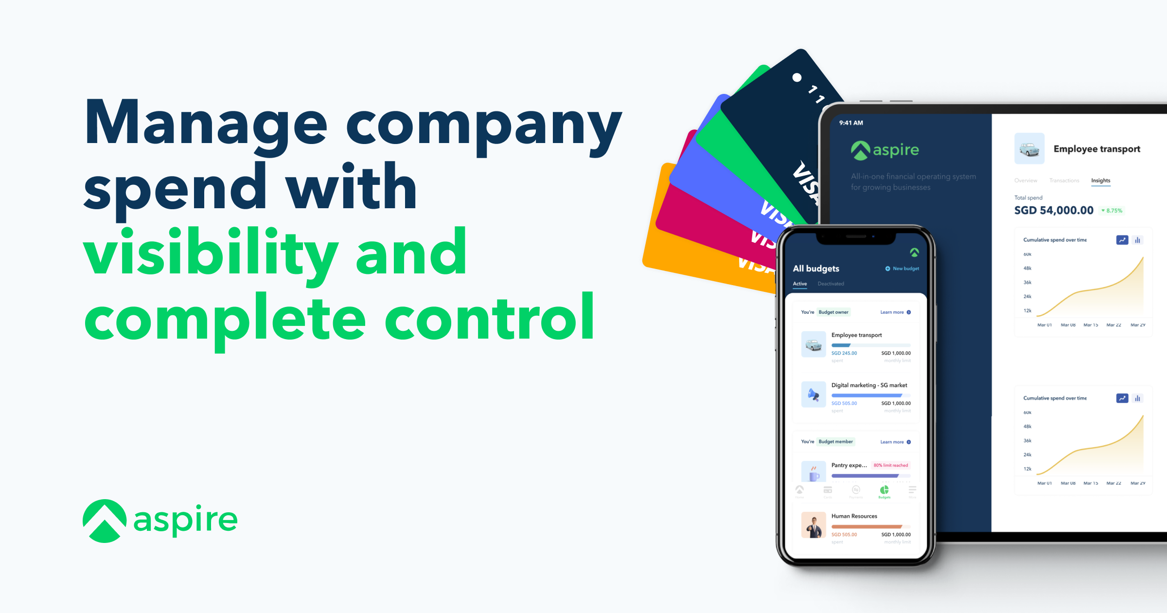 Scalable Expense Management Software For Businesses - Aspire Singapore