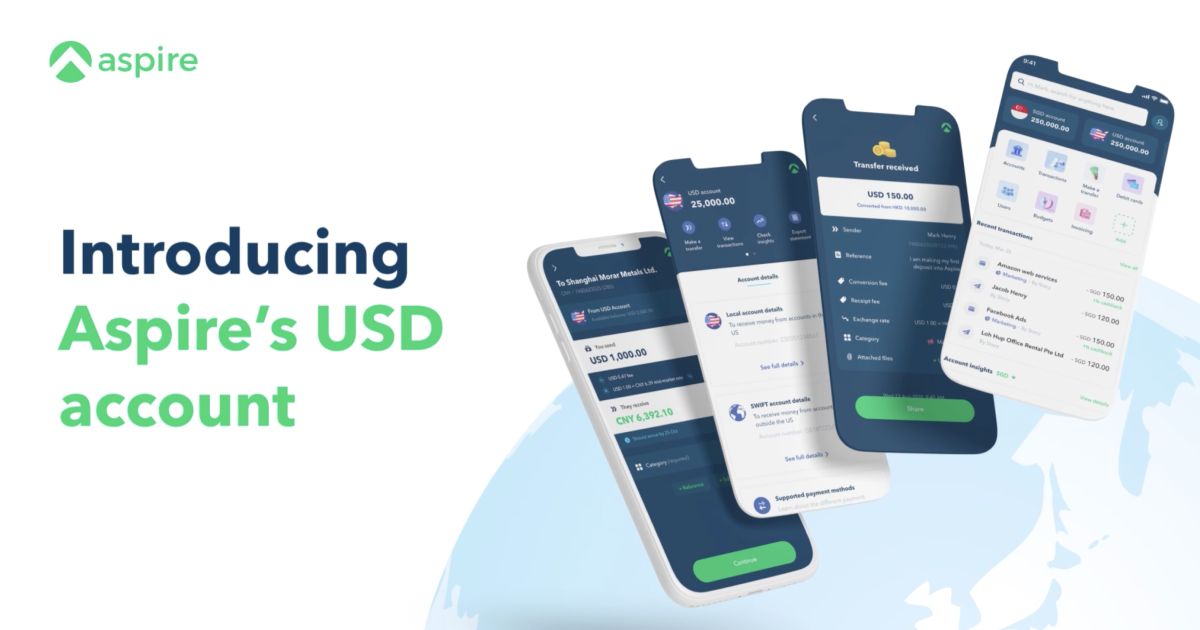 Multi-Currency Account | Send & Receive in USD, EUR, SGD